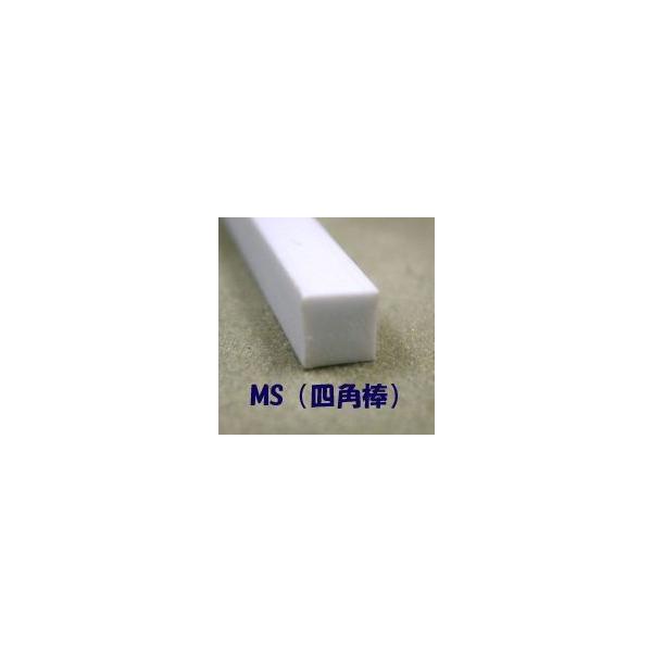 材質：スチレン樹脂 　カラー：ホワイト【H(縦)・W(横)・長さ】；4.0mm ・4.0mm ・250mm 5本入りです。