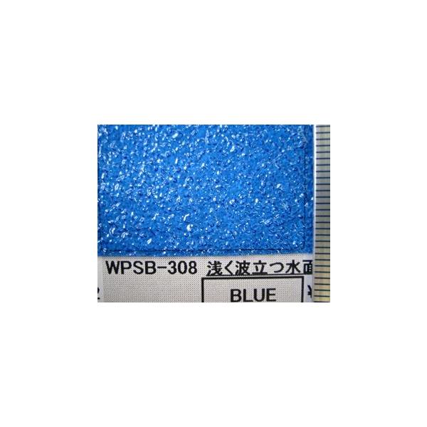 パターンシート：水面材質：ポリエステル樹脂カラー：ブルー【サイズ】（縦×横）mm：150×220厚み：0.5mm