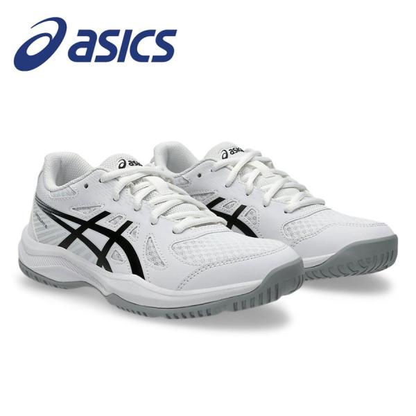 ■asics/アシックス■UPCOURT 6 GSカラー：101.WHITE/BLACK|400.BLUE EXPANSE/SAFETY YELLOW|700.WATERSHED ROSE/WHITEサイズ：19.0/20.0/20.5/2...