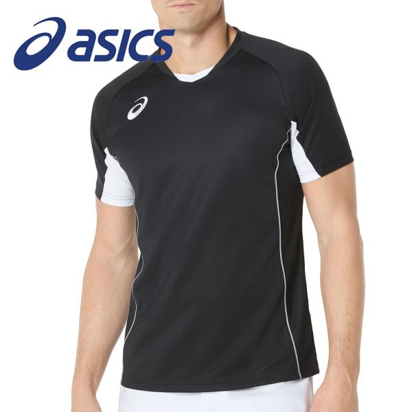 ■asics/アシックス■ゲームプラティクス半袖シャツ[サイズ]：S,M,L,XL,2XL[カラー]：001パフォーマンブラック|100ブリリアントホワイト|400ミッドナイト|401ブルー|600ファイアリーレッド■関連ワード■黒 白 ブ...