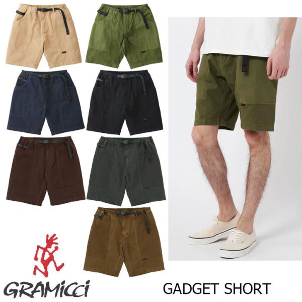 グラミチ ガジェット ショーツ 【Gramicci GADGET SHORT】「ガジェットショーツ」は、1990年代初頭に登場した機能的なクライミングショーツです。フルレングス版であるガジェットパンツ同様、前から後ろまでぐるりと回るラップア...
