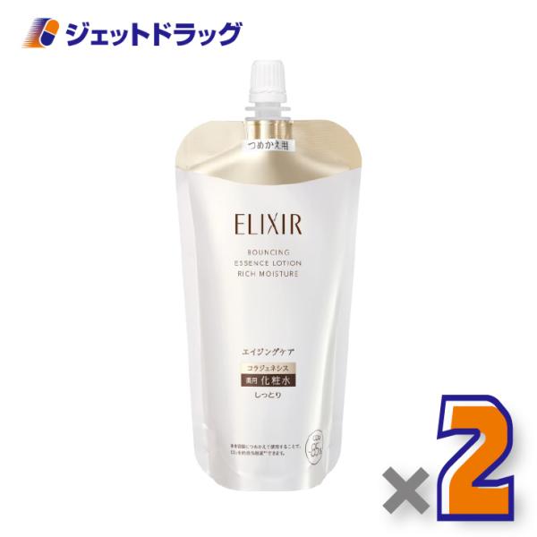 【医薬部外品】エリクシールシュペリエル リフトモイストローション しっとりタイプ ba つめかえ用 150mL ×2個〔薬用化粧水〕