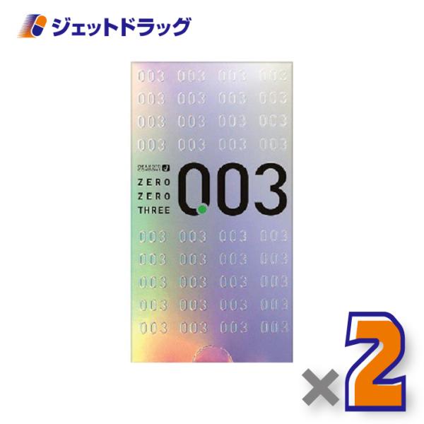 【医療機器】オカモト ゼロゼロスリー003 12個入  ×2個〔コンドーム/避妊具〕