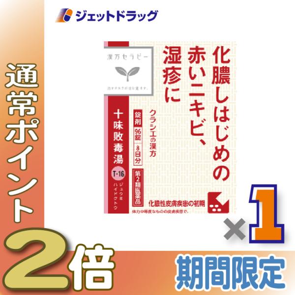 【第2類医薬品】十味敗毒湯エキス錠クラシエ 96錠