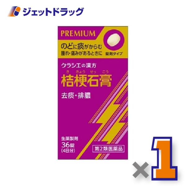 【第2類医薬品】JPS桔梗石膏エキス錠N 36錠 ×1個〔去痰・漢方〕