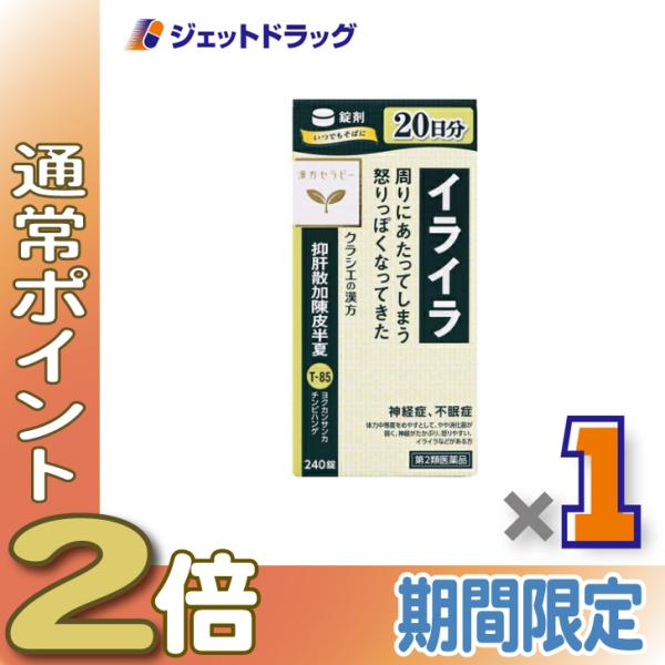 【第2類医薬品】抑肝散加陳皮半夏エキス錠クラシエ 240錠
