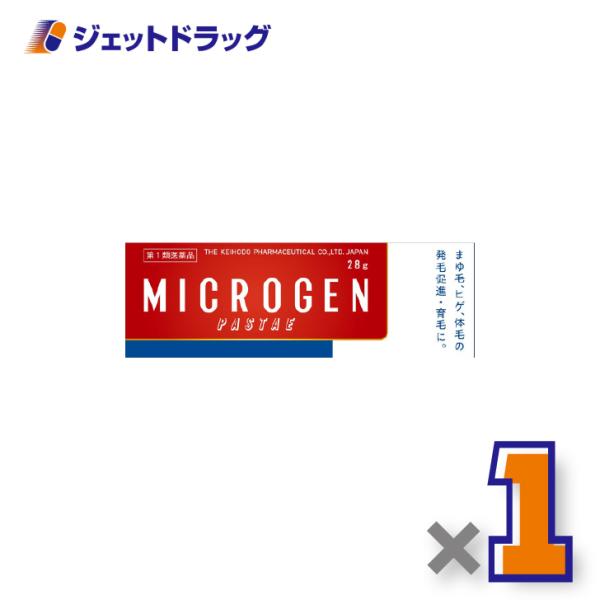 【第1類医薬品】ミクロゲン パスタ 28ｇ ×1個〔育毛・抜け毛〕