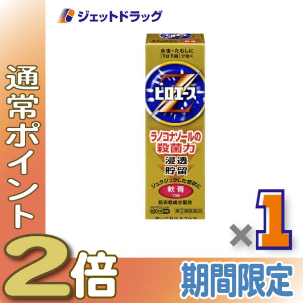【指定第2類医薬品】ピロエースZ軟膏 15g ※セルフメディケーション税制対象商品 (612229)