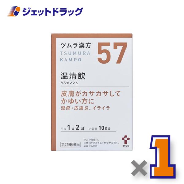 【第2類医薬品】ツムラ漢方温清飲エキス顆粒 20包 ×1個〔湿疹・皮膚炎〕