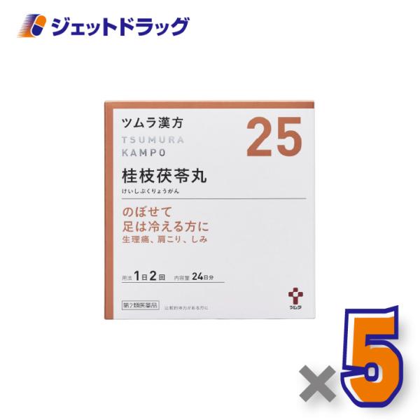 【第2類医薬品】ツムラ漢方桂枝茯苓丸料エキス顆粒A 48包 ×5個〔漢方・けいしぶくりょうがん〕