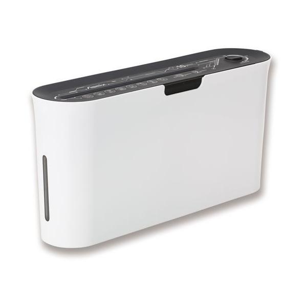 【商品説明】スリムでコンパクトな卓上タイプのシュレッダーです。収納場所を取らないのでご家庭でのご使用に最適です。【仕様】●定格細断枚数：２枚（Ａ４コピー用紙　５０／６０Ｈｚ）●最大細断枚数：３枚（Ａ４コピー用紙）●定格使用時間：１０分間●ダ...