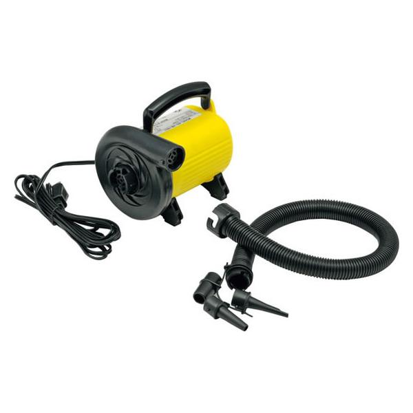 【商品説明】ボディーボール・レジャー用品向け小型ハイパワーポンプ。大玉は注入（約３分）、排出（約５分）の短時間で作業が可能。※大玉１００ｃｍでの目安時間です。【仕様】●素材・材質：ＡＢＳ　●仕様：ＡＣ１００Ｖ（５０Ｈｚ／６０Ｈｚ）、球技用ボ...