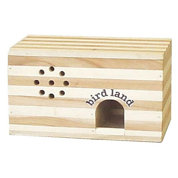【商品説明】自然木１００％を使用したかわいい巣箱です。　ケージに取り付けられるネジ付きです。　マグネット着脱式なので屋根部分が取り外せます。【仕様】●材質：自然木１００％●本体サイズ：Ｗ２１２×Ｄ１２３×Ｈ１２０ｍｍ　<ジェットプライ...