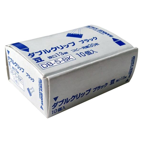 【仕様】本体は耐サビ性能に長けた黒染加工を採用。　●仕様：豆●口幅：１３ｍｍ●とじ枚数：約３０枚●材質：本体／スチール、レバー／ニッケルメッキ●注文単位：１箱（１０個）　<ジェットプライス>