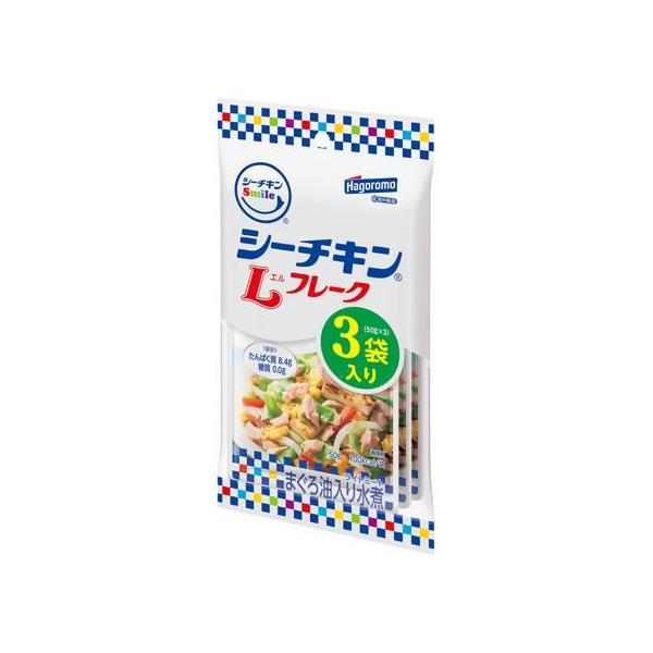 【商品説明】ＳｍｉｌｅＬフレーク３袋入り（現地包装）製品。　「やさしく笑顔になるシーチキン」をコンセプトとした、便利なパウチタイプの製品　サラダのトッピングや料理素材としてもご使用いただけます。　うれしい使い切り・液切り不要タイプのまぐろ油...