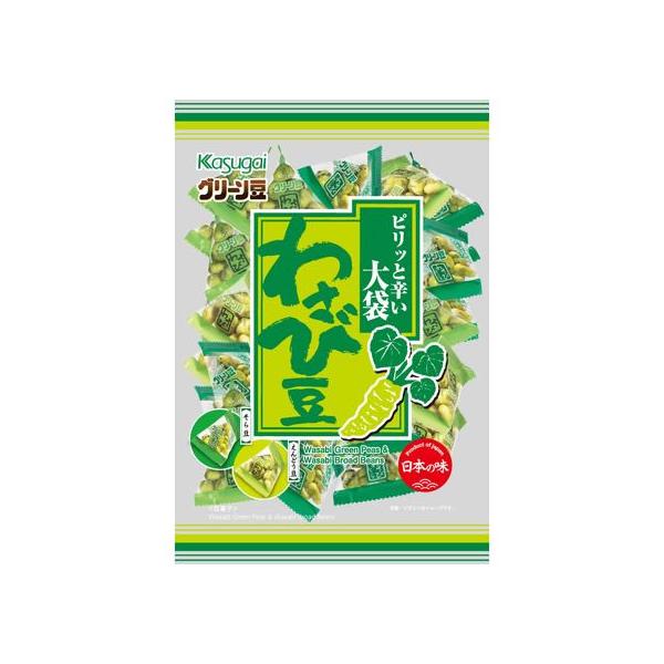 【商品説明】ピリッと辛い！わさびのおいしさを楽しめる、えんどう豆とそら豆の２種アソート大袋パック。【仕様】●内容量：２４０ｇ　<ジェットプライス>