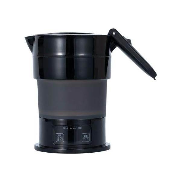 【商品説明】コンパクトに折りたためて旅行や収納時に便利。最適な温度でお湯を沸かす温度調節機能搭載。設定時間をアラームでお知らせするタイマー機能搭載。お好みの温度を保つ保温機能搭載。国内海外対応、使用地域の電圧に自動切替。ポータブル電源（５０...