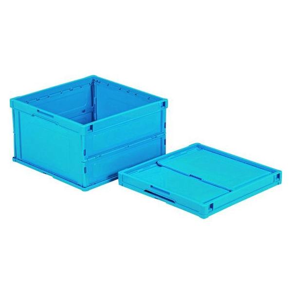 【商品説明】●366mmの正方形オリコンです。●オールプラスチック製のためリサイクルが容易で、金属探知機による内容物の検品も可能です。●折りたたんだ時の高さを追求、従来タイプに比べ最大35％低く、輸送運賃、保管スペースを大幅に削減することが...