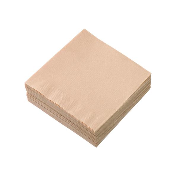 【商品説明】●無漂白タイプ【仕様】●材質：パルプ●サイズ：約２５×２５ｃｍ●注文単位：１パック（１００枚）●仕様：４ツ折　<ジェットプライス>