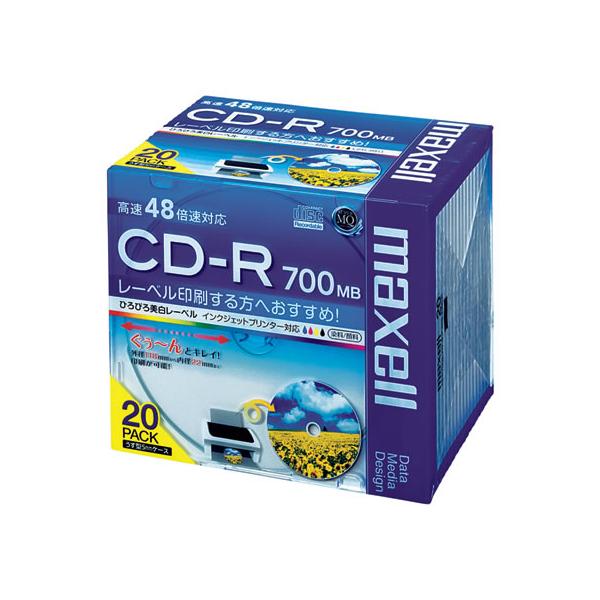 【仕様】●２〜４８倍速●レーベル面プリント可能範囲：φ：２２〜１１８ｍｍ●１枚ずつ５ｍｍプラケース入●レーベル面：ホワイト（プリント対応）●ＰＣデータ用●ＣＤ−Ｒ７００ＭＢ●注文単位（入数）：１パック（２０枚）●グリーン購入法適合●ＧＰＮエ...