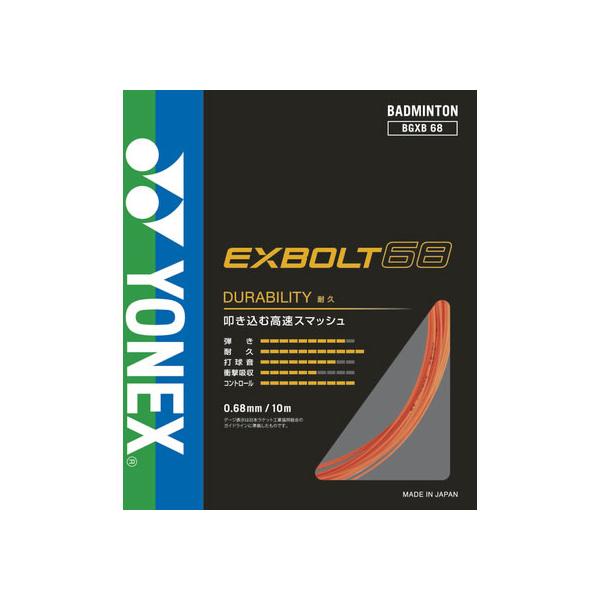 【商品説明】叩き込む高速スマッシュ。芯糸に側糸を編み込む加工法のブレーディング加工テクノロジーが、ストリングに優れた復元力を付与する。【仕様】●素材・材質：芯糸／高強度ナイロン・マルチフィラメント、側糸／楕円形フォージドファイバー、コーティ...