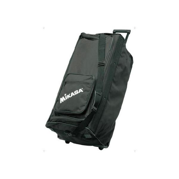 【商品説明】キャスター付きの大型遠征バッグです。バレーボールを最大１０個まで収納可能です。大会遠征や合宿の際にご使用ください。【仕様】●素材：強化テトロン　●仕様：バレーボール最大１０個収納可　●特徴：キャスター付き、仕切り板付き　●サイズ...