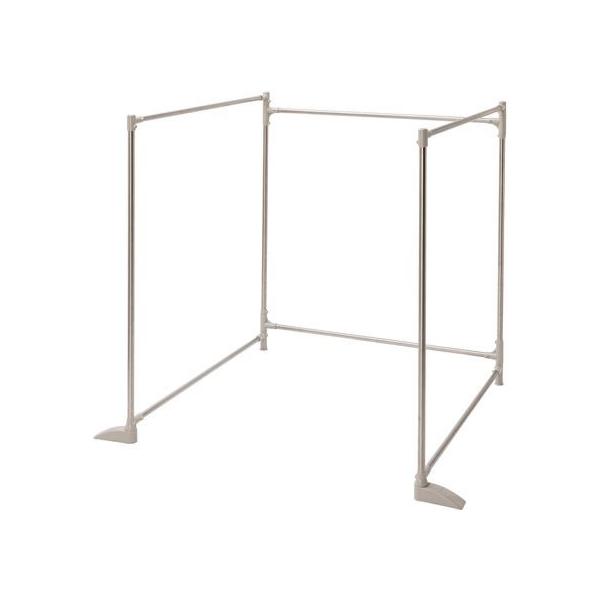 【商品説明】折りたたみ式で日当たり・風通し・設置スペースに合わせて、形を自在に変えられます。　ふとん・洗濯物・シーツ・バスタオルも干せます。　コンパクトな形（省スペース）にも出来るので「部屋干し」にも対応。　布団を横から通せるので高齢者でも...