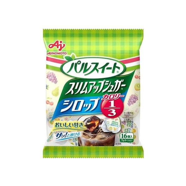 【商品説明】おいしい甘さでカロリー１／３のガムシロップです。サッと溶けて甘さがかたよらず、アイスコーヒーなどの冷たい飲みものに最適です。【仕様】●注文単位：１袋（７ｇ×１６個）　<ジェットプライス>　【JP_LPC】　LCNC_02