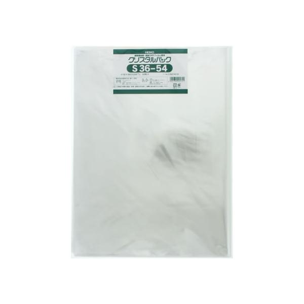 【仕様】●サイズ：縦５４０×横３６０ｍｍ●厚み：０．０３ｍｍ●材質：ＯＰＰフィルム●入数：５０枚●製造工程上、袋にする際にミミ（のりしろ）が発生しないため、使用感がスマートです。透明度に優れています。※ＯＰＰは熱シールに乏しい為、液体状のも...