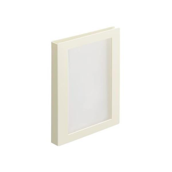 【商品説明】溶着部分がストッパーになりポストカードが中央にズレにくくめくりやすい。　大切なポストカードを保護できる厚口ポケット。【仕様】●色：ホワイト　●規格：Ａ６・Ｓ型　●サイズ：縦１７１×横１３５×背幅１７ｍｍ　●材質：表紙／ポリプロピ...