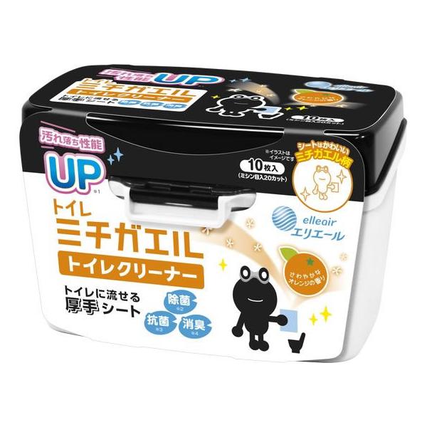 【仕様】●シートサイズ：２３０×３４０ｍｍ●仕様：本体●さわやかなオレンジの香り●トイレに流せます●注文単位（入数）：１個（１０枚）　厚みアップでトイレそうじがさらに楽しく！シリコンコートが汚れをブロック！　&lt;ジェットプライス&gt;