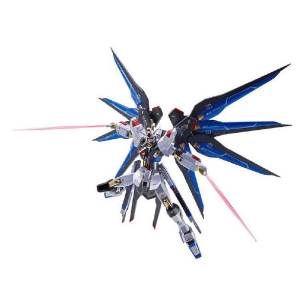 【商品説明】『機動戦士ガンダムＳＥＥＤ　ＤＥＳＴＩＮＹ』より「ストライクフリーダムガンダム」がＭＥＴＡＬ　ＲＯＢＯＴ魂で再登場。　劇中プロポーションを意識したシャープな造形、ダイキャストパーツの重厚感はそのままに、塗装・成形色の色調刷新、新...