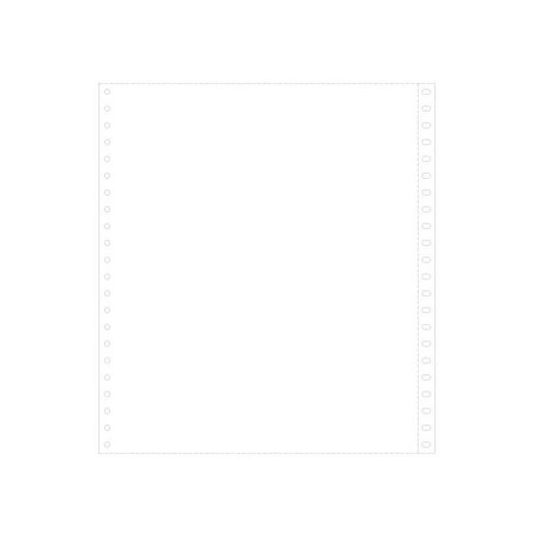 【商品説明】ドットプリンタやラインプリンタで使用される連続印刷可能な用紙。【仕様】●サイズ：１０．０インチ（２５４．０ｍｍ）×１１．０インチ（２７９．４ｍｍ）　●坪量：６４ｇ／ｍ２（連量５５ｋｇ）　●紙質：上質紙　●白無地　●用紙送穴：左側...