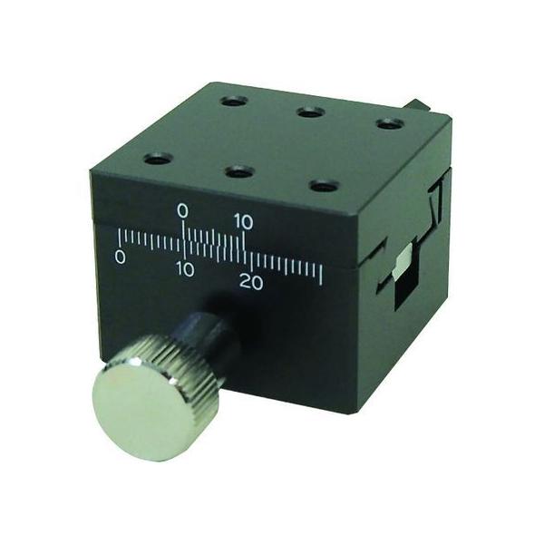 【商品説明】●移動ガイドにアリ溝を使用した移動ユニットです。●送り方式にラックピニオンを使用しており、大きな移動量が得られます。●カメラ、センサなどの位置決め用途に広く利用いただけます。【仕様】●型番：RPX40　●ステージ面（mm）：40...