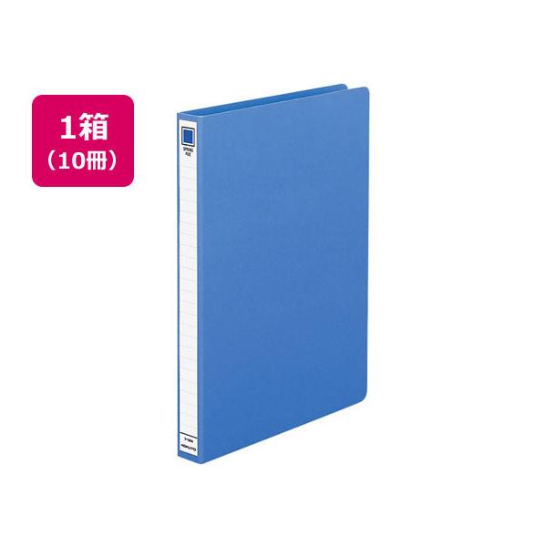 【仕様】●表紙色：青●サイズ：Ａ４タテ●外寸法：縦３０７×横２２８ｍｍ●背幅：３３ｍｍ●とじ厚：２０ｍｍ●収容枚数：２００枚●穴数：２穴●穴間隔：８０ｍｍピッチ●スプリングとじ具●材質：表紙／色厚板紙（古紙パルプ配合）●分別廃棄可能●注文単...