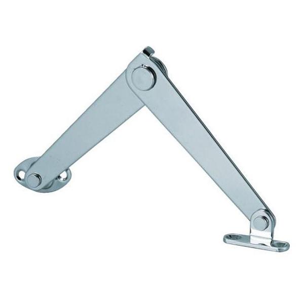 【商品説明】●取り付けが簡単な構造です。【仕様】●型番：TS−71−R　●呼称：右用　●全長（mm）：150　●厚さ（mm）：1．6　●穴径（mm）：3．6（小判座）、3．3（L座）　●穴数：2（平座）、2（L座）　●冷間圧延鋼板（SPCC...