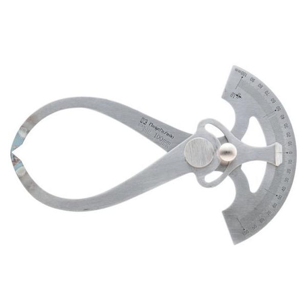 【商品説明】●普通のパスとは違い目盛りが付いているので寸法を直接読むことができます。●先端に焼き入れ加工を施しています。●先端を交差させて使用する事が可能です。【仕様】●型番：GCC-100　●呼び寸法（mm）：100　●全長（mm）：15...