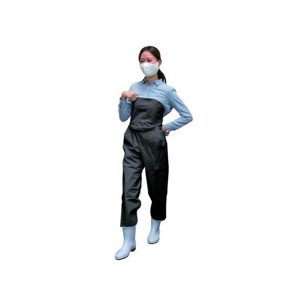 【商品説明】●両足セパレートタイプで足にまとわりつかず、歩行作業に適しています。●肩ひもがなく、腰にフィットさせるだけのワンタッチ着脱式です。●強力ナイロンフィラメントを織らないまま、ウエーブ状に配列して、両面より特殊配合塩ビフィルムを張り...