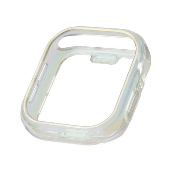 【商品説明】もっと、自分だけの「好き」を選びたい。そんな想いに応えるアクセサリーで、お気に入りの毎日を。スマートデバイスと私をつなぐ、＆ｍｅです。　Ａｐｐｌｅ　Ｗａｔｃｈのスタイルを損ねず、傷や衝撃から本体側面を守る、オーロラのような輝きが...