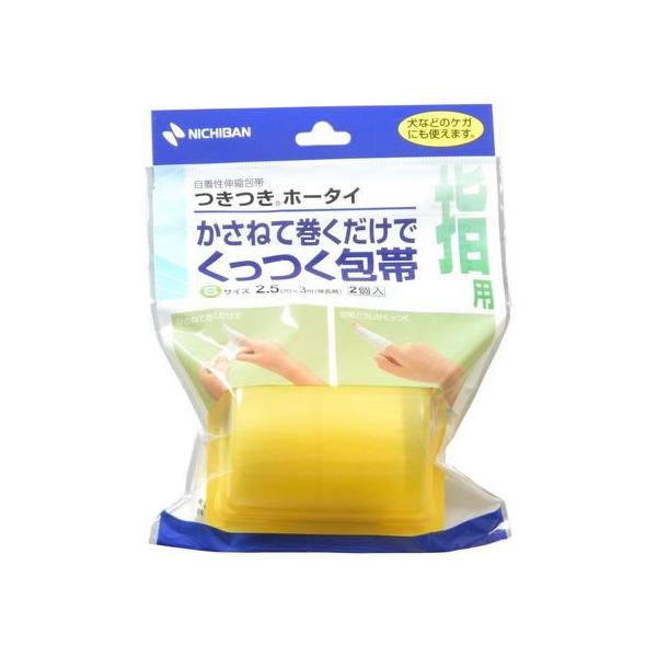 【商品説明】●重ねて巻いて押さえるだけでくっつく便利な自着性伸縮包帯。●しっかり止まり関節部の動きにもゆるまない。●手軽に巻けて止め具不要。●通気性がありムレない。【仕様】●注文単位：１パック（２巻）●サイズ：Ｓ、２．５ｃｍ×３ｍ（伸長時）...