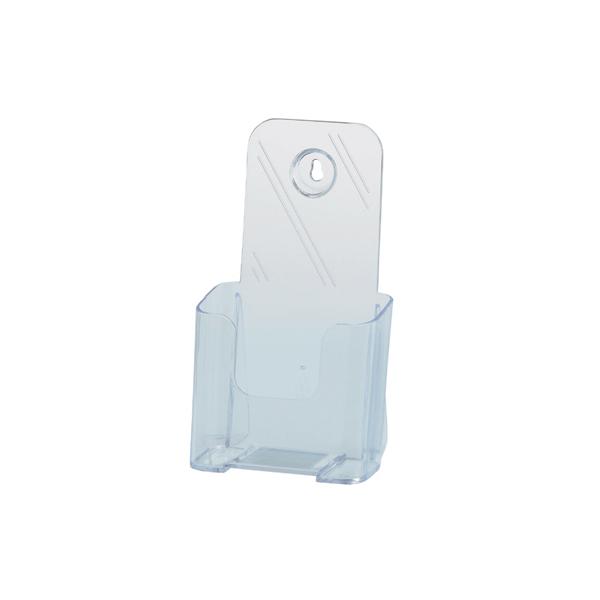 【仕様】●仕様：Ａ４ 縦 ３つ折 １段●サイズ：幅１１１×奥行８３×高さ１９７ｍｍ●色：クリアー●材質：ポリスチレン●注文単位：１個　<ジェットプライス>　【JP_LPC】