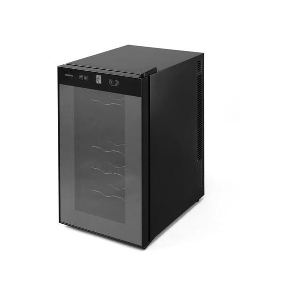 【仕様】●カラー：ブラック　●商品サイズ：約幅３４５×奥行５０８×高さ６４５ｍｍ　●質量：約１４．５ｋｇ　●電源：ＡＣ１００Ｖ（５０Ｈｚ／６０Ｈｚ共用）　●定格消費電力：１３０Ｗ　●冷却方式：ペルチェ式　●最大収納本数：１８本　●温度設定（...