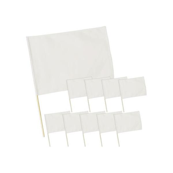 【商品説明】ポリエステル製カラーフラッグシリーズの大旗です。持ち手の直径が１２ｍｍのタイプです。運動会のダンスや集団行動、応援などで活躍するアイテムです。お得な１０本組なので、団体利用にもピッタリです。【仕様】●商品サイズ：旗：Ｗ５９×Ｈ４...