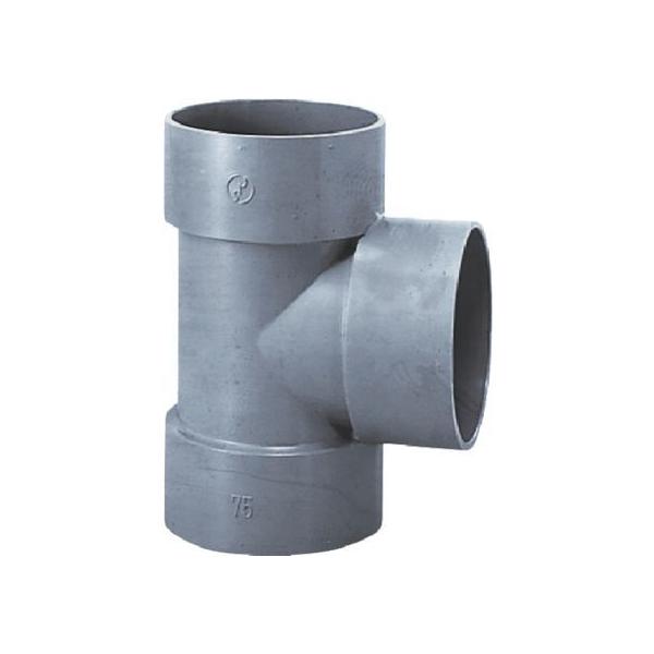 【商品説明】●軽量で耐食性、耐薬品性に優れた排水継手です。●内面ストッパーはVPパイプ用です。【仕様】●型番：DVDT50X30　●塩ビ管呼び径：50×30　●寸法（mm）L1：47　●寸法（mm）Z1：22　●寸法（mm）L2：47　●寸...