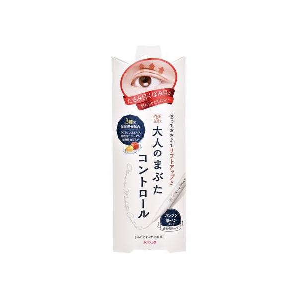 【商品説明】●液体タイプのふたえまぶた化粧品。●まぶたに塗っておさえるだけで、年齢とともにゆるんできたまぶたを持ち上げ、くっきりとした若々しい目元をつくります。●使いやすい筆ペンタイプ。●透明リキッド。●３種の保湿成分配合。●ラテックスフリ...