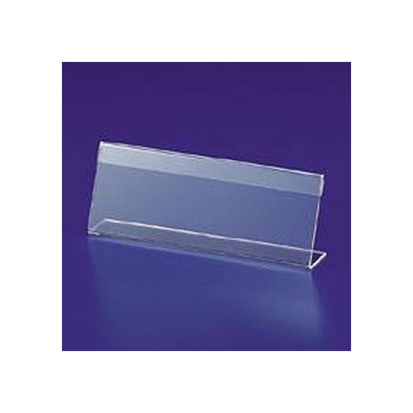 【仕様】●材質：アクリル板●厚さ：１．５ｍｍ●Ｌ型●カード寸法：縦６２．４×横１８０ｍｍ●色：クリアー●中紙なし　<ジェットプライス>