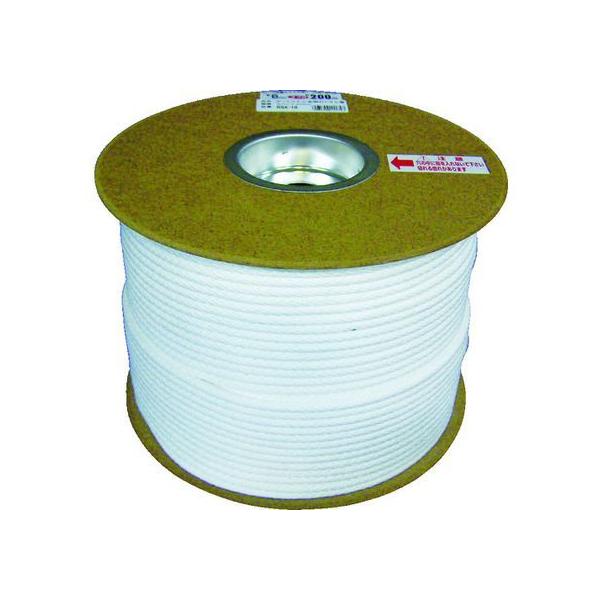 【商品説明】●強度は3つ打に比べ40％程度低下しますが、摩擦抵抗が少なく、ねじれにくいロープです。●酸・アルカリ・海水等に強く、耐候性に優れ摩擦にも非常に強く、強力に優れたロープです。【仕様】●型番：PRSX-10　●色：白　●線径（mm）...