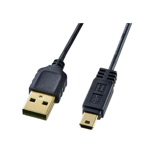 【商品説明】ＵＳＢポートを持つパソコンとＵＳＢ（ミニＵＳＢ　Ｂコネクタ５ｐｉｎ）のインターフェースを持つ周辺機器（デジカメ、ＰＳＰ、ＵＳＢハブ、ハードディスク、カードリーダ、ＭＰ３プレーヤー、デジタルハンディカムなど）とを接続するケーブルで...