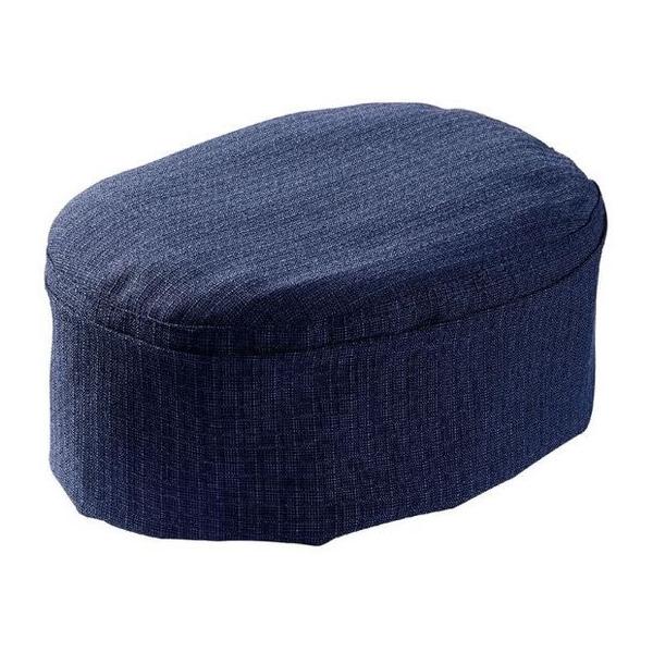 【商品説明】住商モンブランの和装　和帽子、制電機能を付与、作務衣との組み合わせで、色合わせやコーディネートが自在【仕様】●素材：スラブブッチャー（ポリエステル９０％　綿１０％）●サイズ：ＬＬ（６０ｃｍ）高さ７．５ｃｍ●色：紺●男女兼用　&l...