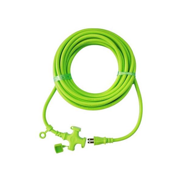 【商品説明】１５Ａ３ツ口１０メートル屋内型延長コード。耐寒性に優れたやわらかい電線を使用した延長コードです。環境にやさしい鉛フリー製品です。防塵型なので、差込口へのちり、ほこりの進入を防止できます。【仕様】●サイズ：２４　ｘ　２４　ｘ　５（...